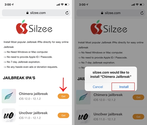 Online Jailbreak [without Computer]