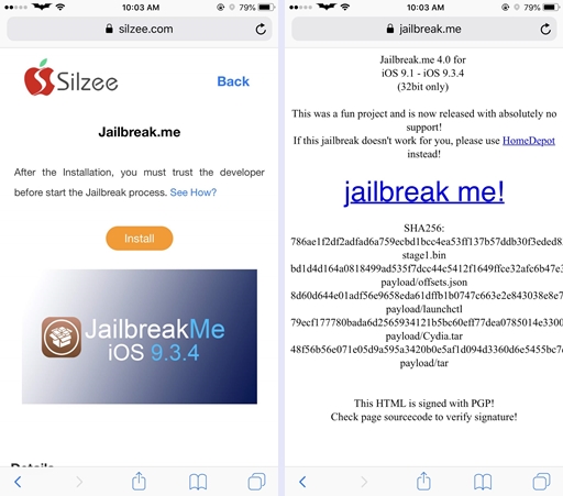 Online Jailbreak [without Computer]