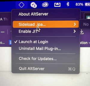 AltStore [ Install IPA directly ]