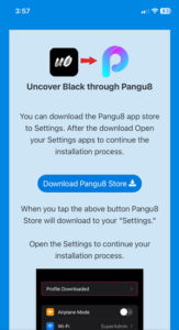 How to install Uncover Black Edition – Pangu8
