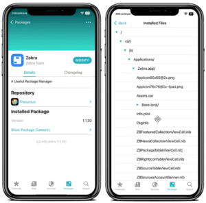 Zebra Package Manager [for Jailbroken devices] – Pangu8